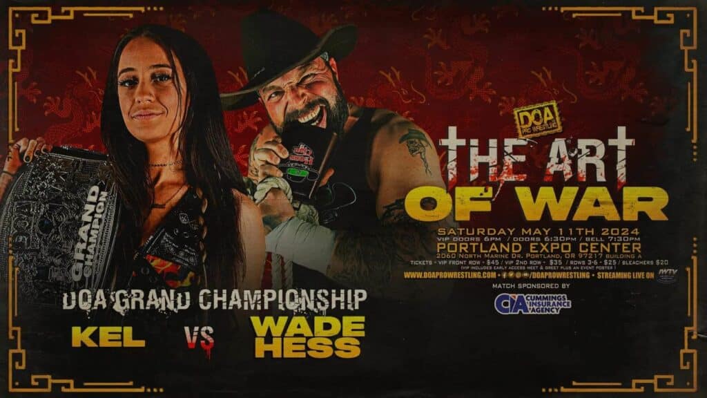 DOA Wrestling The Art Of War Results - May 11, 2024 | PWMania ...