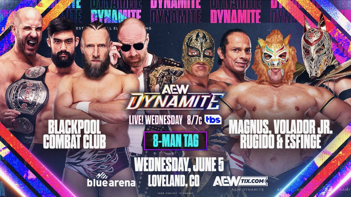 Updated AEW Dynamite Line-Up For Tonight | PWMania - Wrestling News