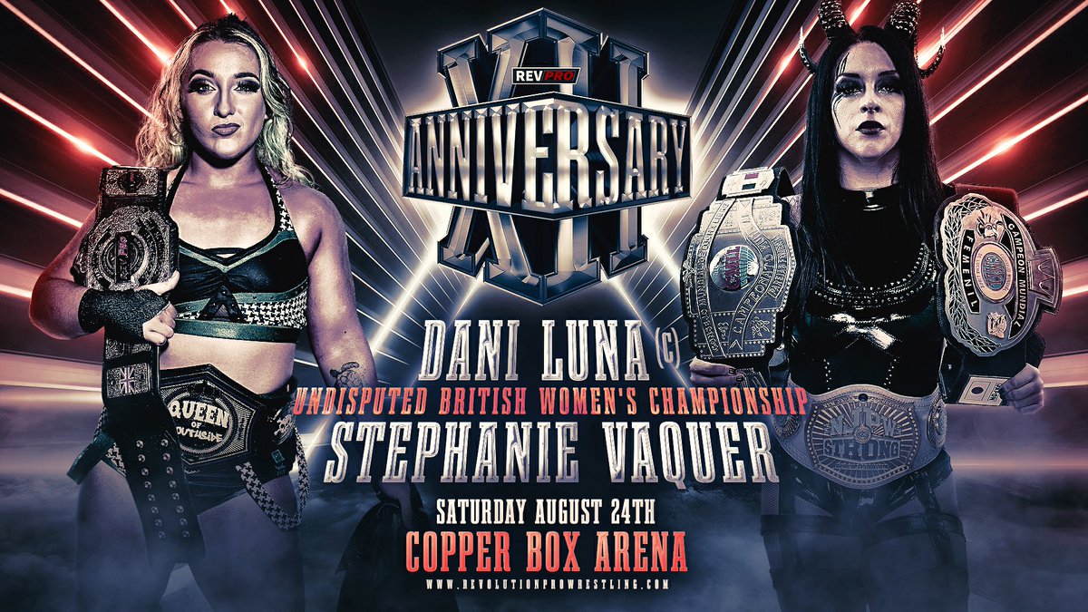 Dani Luna Set To Face Stephanie Vaquer At RevPro's 12 Year Anniversary ...