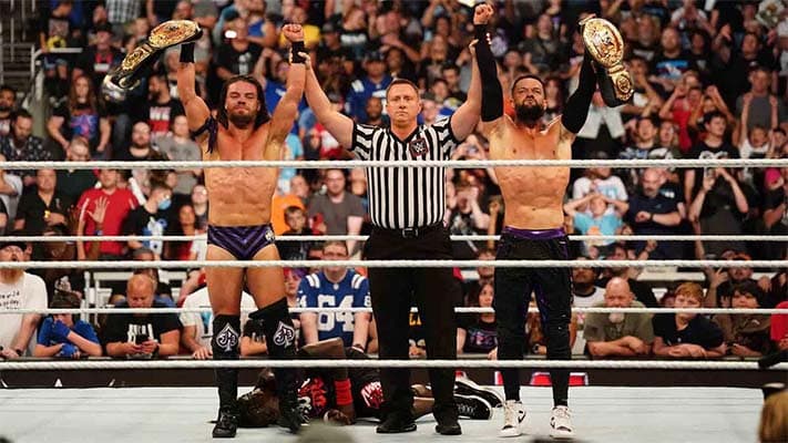 Liv Morgan Helps Judgment Day Win The WWE World Tag Team Titles | PWMania - Wrestling News