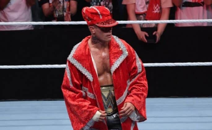 Photos: Cody Rhodes Gifted Legendary Dusty Rhodes Robe In Japan ...