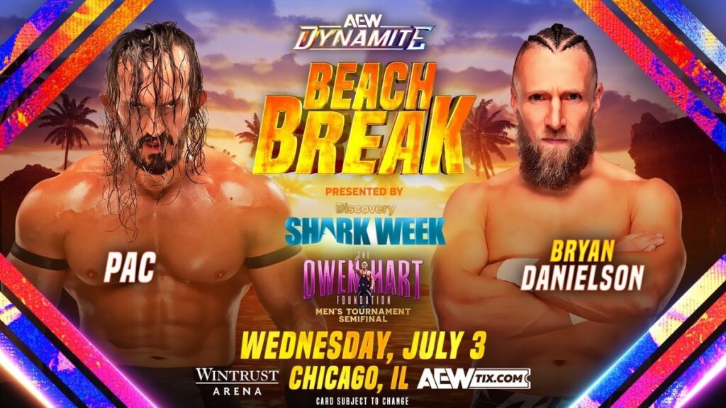 Updated Lineup For 7/3 AEW Dynamite: Beach Break | PWMania - Wrestling News