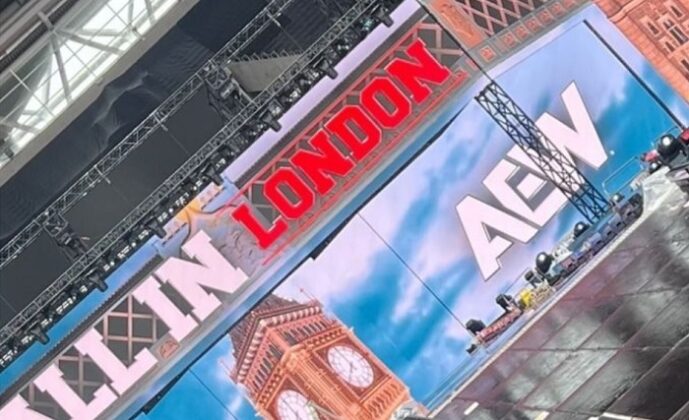 Photos: Sneak Peek Inside Wembley Stadium Before AEW ALL IN: London ...