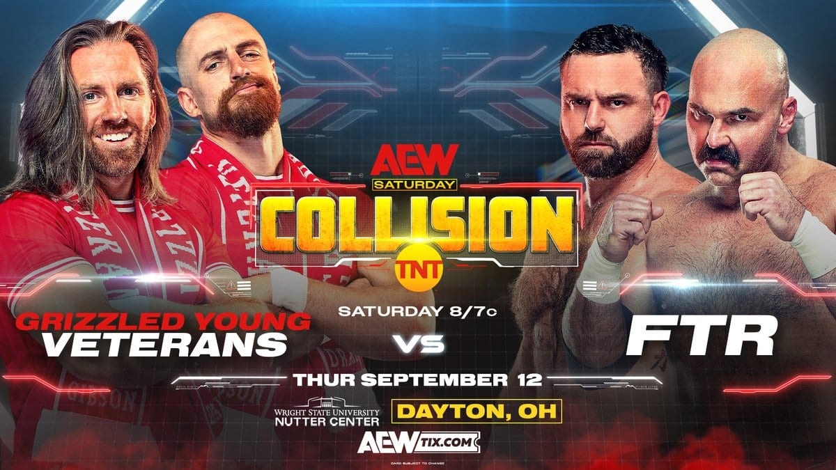 Match Announced For Tonight's AEW Collision Taping In Dayton, OH. | PWMania - Wrestling News