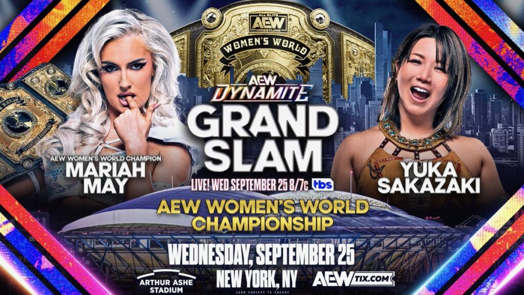 Another Championship Match Set For AEW Dynamite Grand Slam | PWMania - Wrestling News