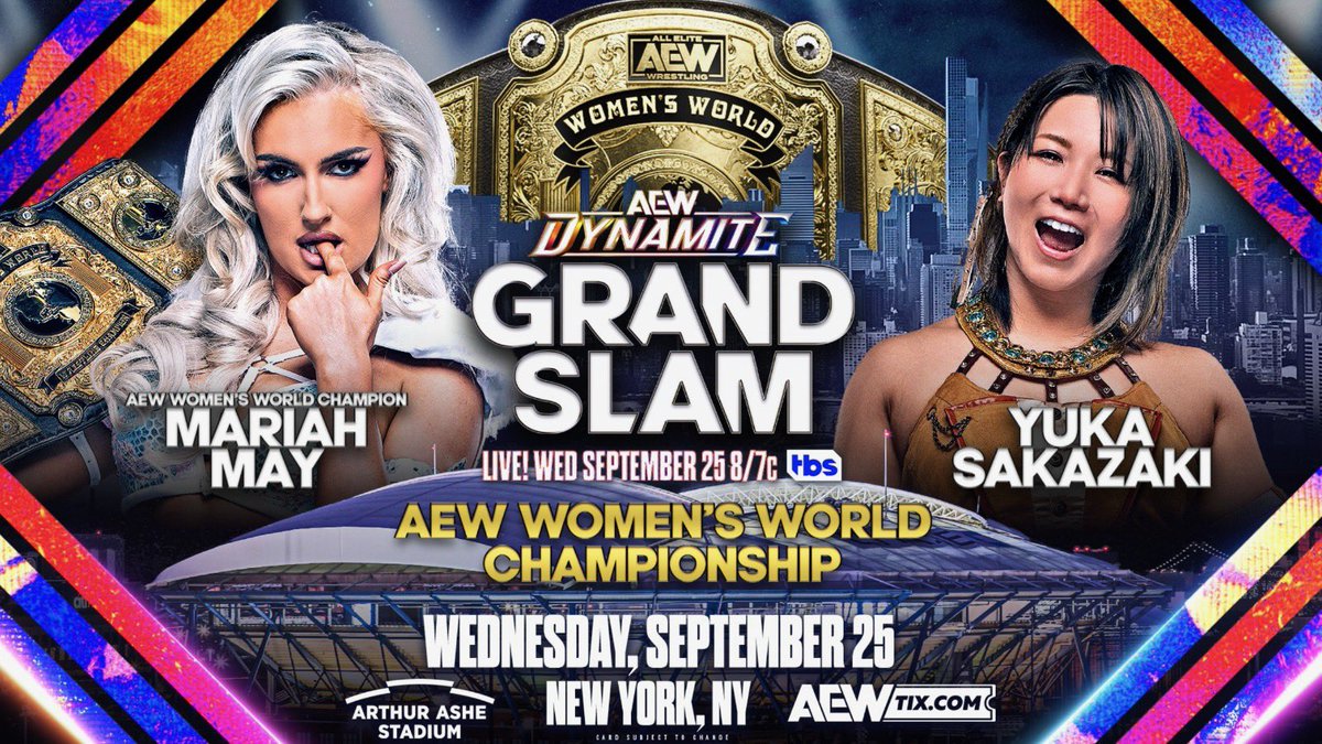 Another Championship Match Set For AEW Dynamite Grand Slam | PWMania - Wrestling News
