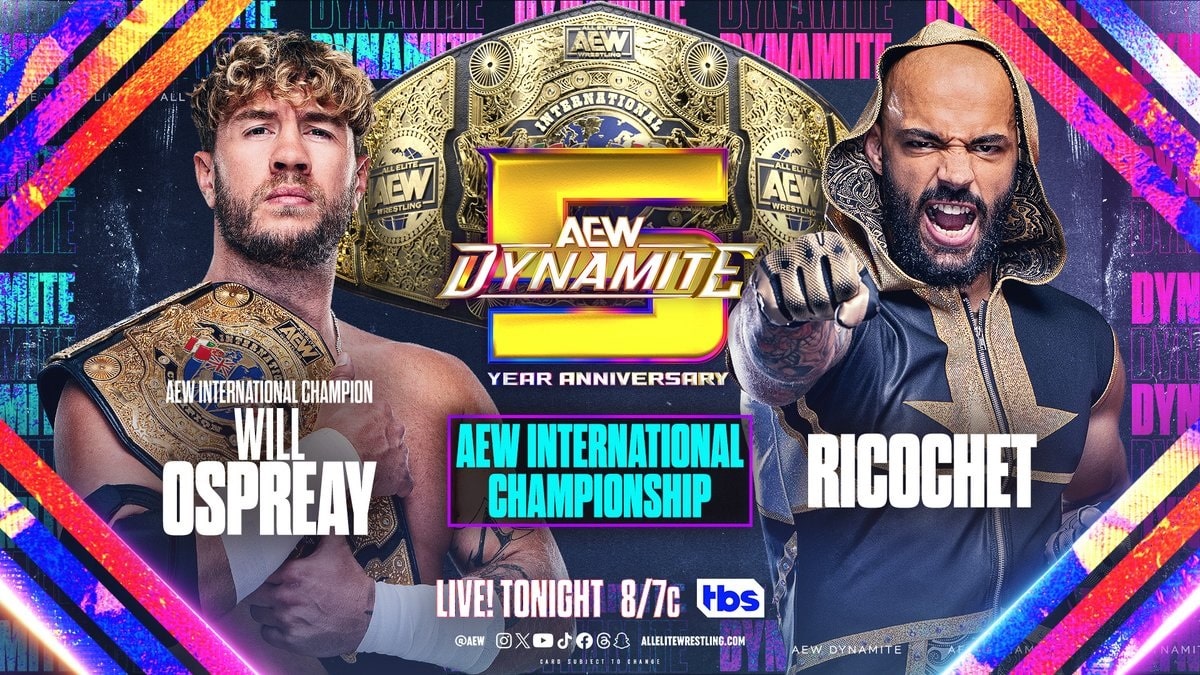 AEW Dynamite 5-Year Anniversary Results - October 2, 2024 | PWMania - Wrestling News