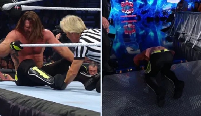 Update On AJ Styles Injury From WWE SmackDown On Oct. 4 | PWMania - Wrestling News