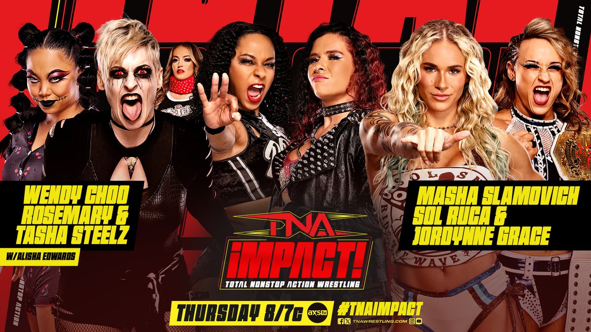 Confirmed For Next Week’s Episode Of TNA iMPACT On AXS TV | PWMania ...
