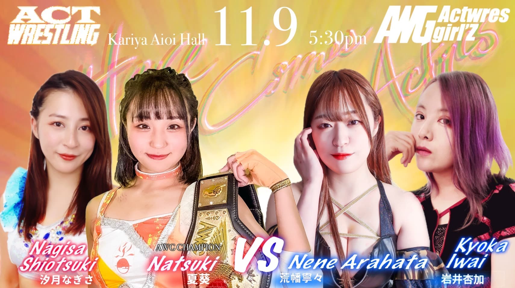 AWG Act Wrestling In Kariya Results - November 9, 2024 | PWMania - Wrestling News