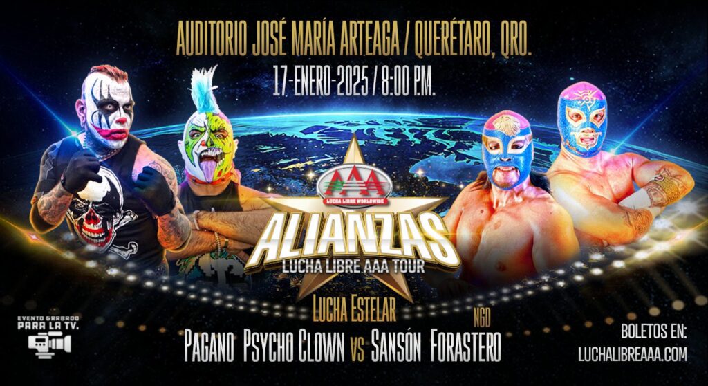 AAA Alianzas Results – January 17, 2025 | PWMania - Wrestling News