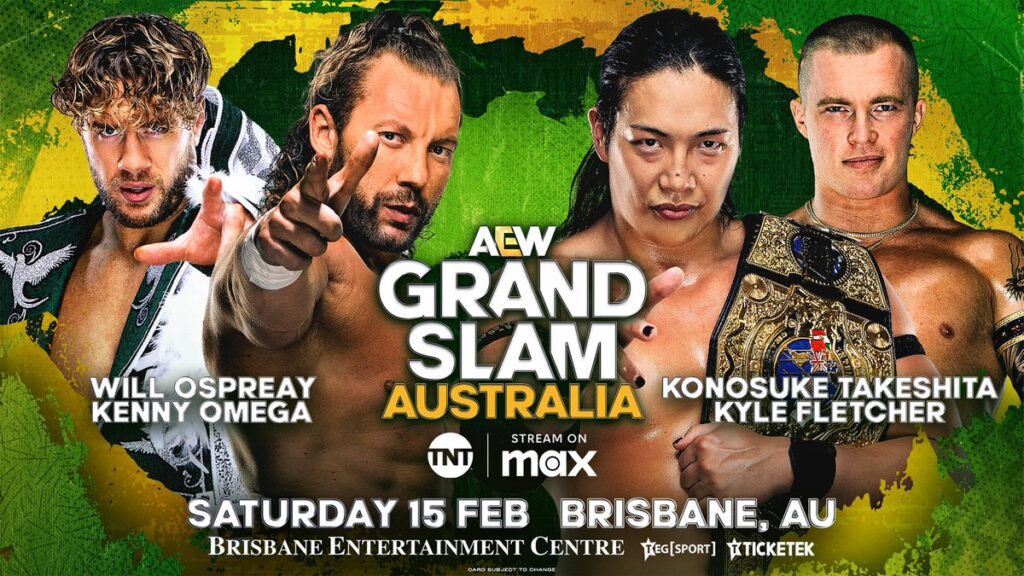 Updated Lineup For AEW Grand Slam: Australia | PWMania - Wrestling News