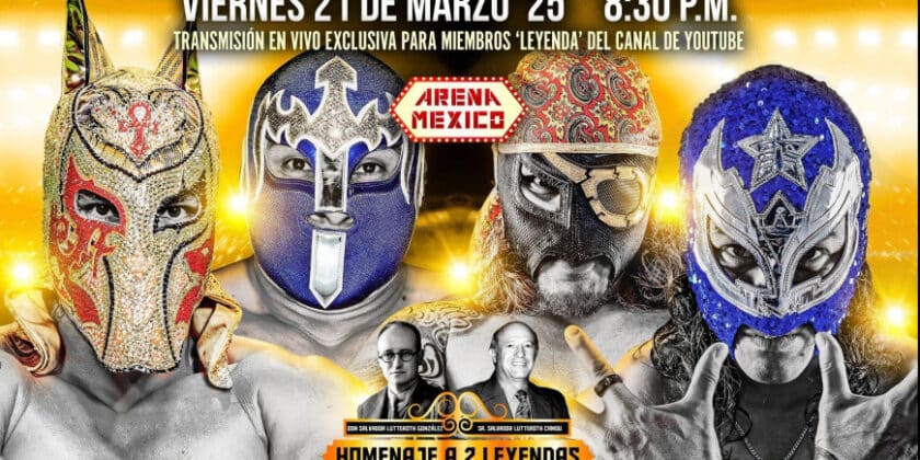 CMLL Homenaje A Dos Leyendas Results – March 21, 2025 - PWMania ...