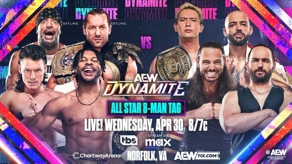 AEW Dynamite Preview For Tonight (4/30/2025): Norfolk, VA. | PWMania ...