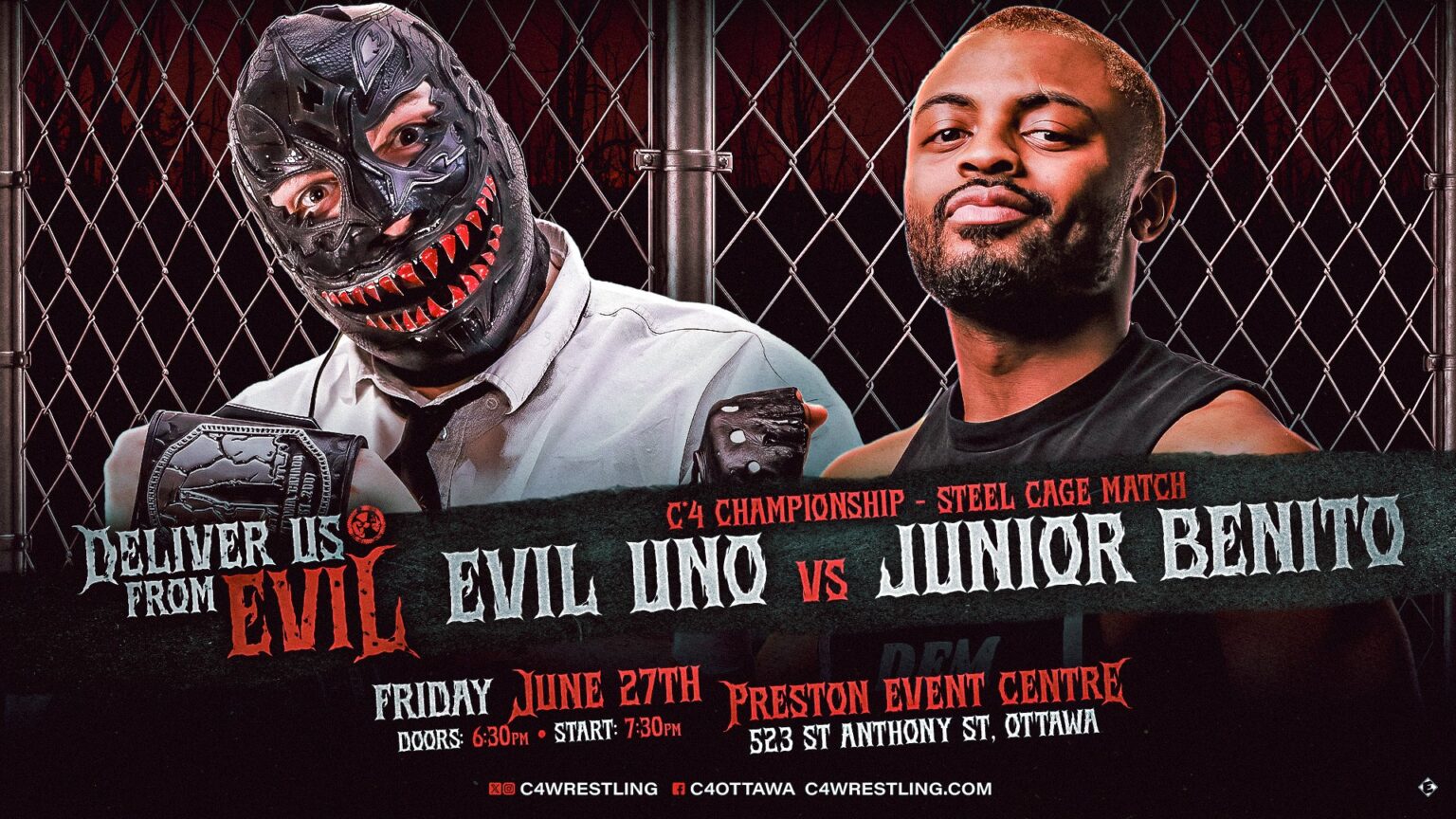 Evil Uno, Jody Threat, 1 Called Manders Set For C4 Wrestling's Deliver ...