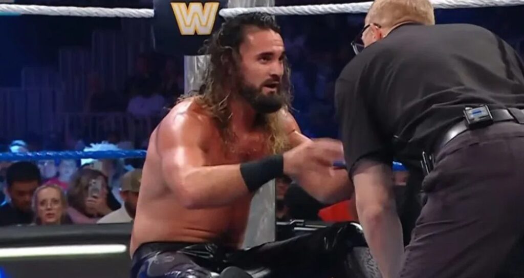 Report: WWE May Be Covering Pre-Existing Seth Rollins Injury With ...