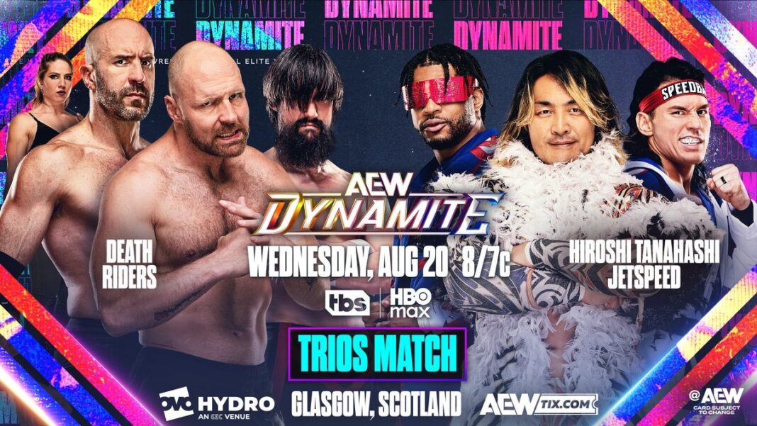AEW Dynamite Results - August 20, 2025 | PWMania - Wrestling News