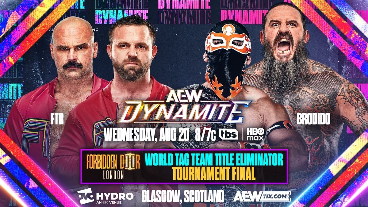 AEW Dynamite Preview For Tonight (8/20/2025): Glasgow, Scotland ...