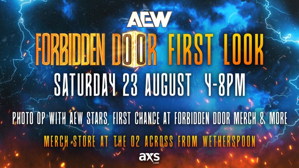 AEW Announces Special “First Look” Event For Forbidden Door In London ...