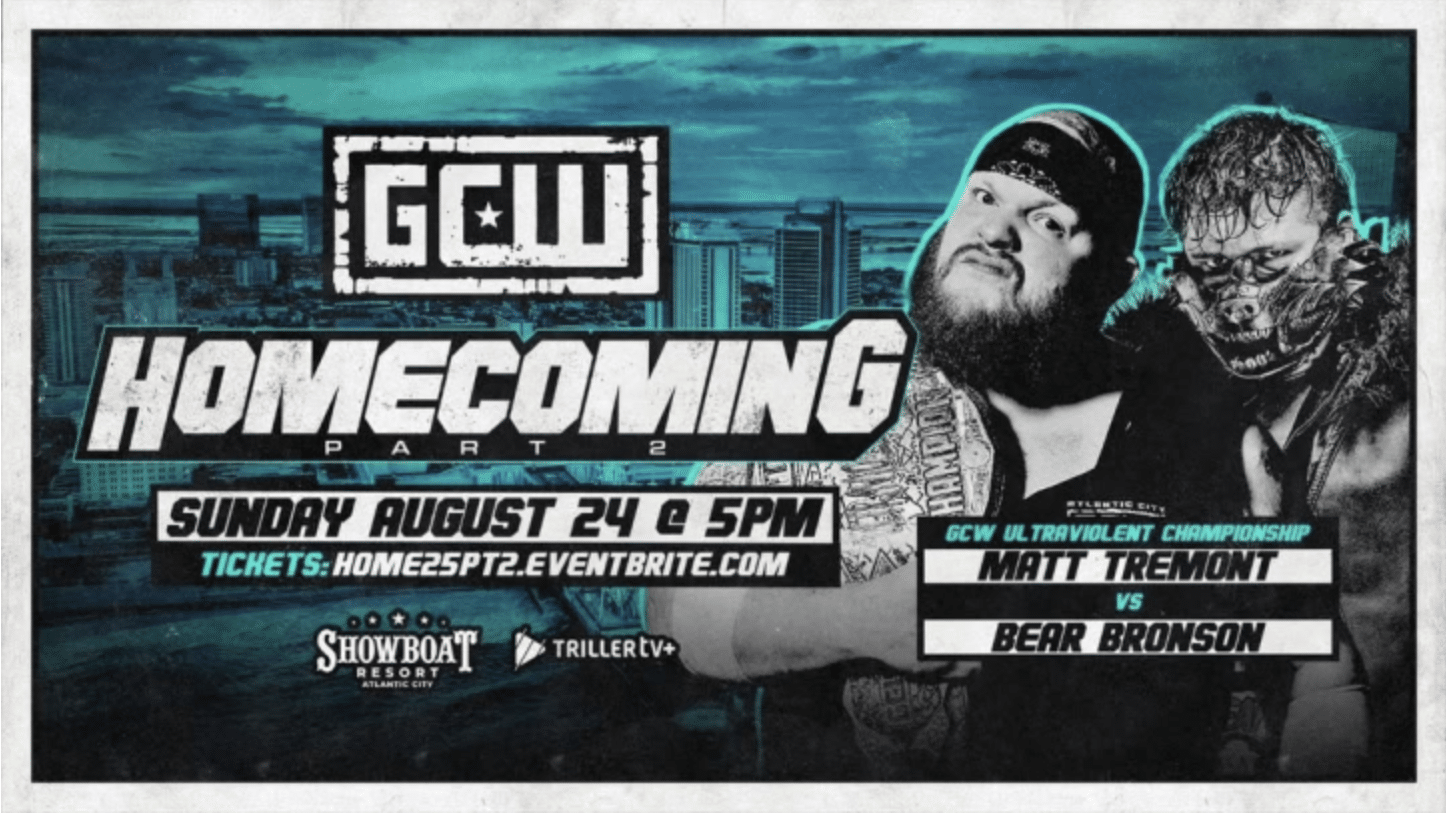 GCW Homecoming Night 2 Results – August 24, 2025 | PWMania - Wrestling News