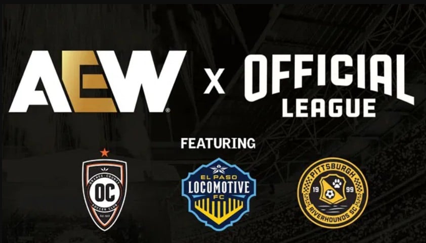 AEW Announces Merchandise Collaboration With United Soccer League Clubs ...