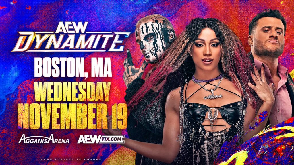 AEW Dynamite Returning To Boston’s Agganis Arena On November 19 ...