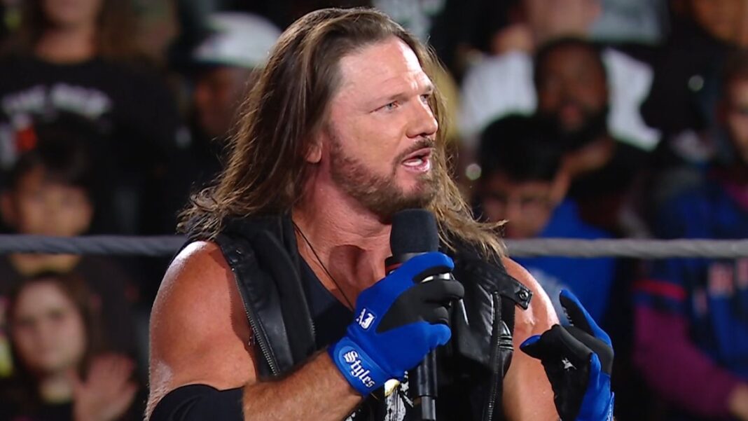 AJ Styles Names His Top Three ‘Quintessential’ Matches Of His Career ...