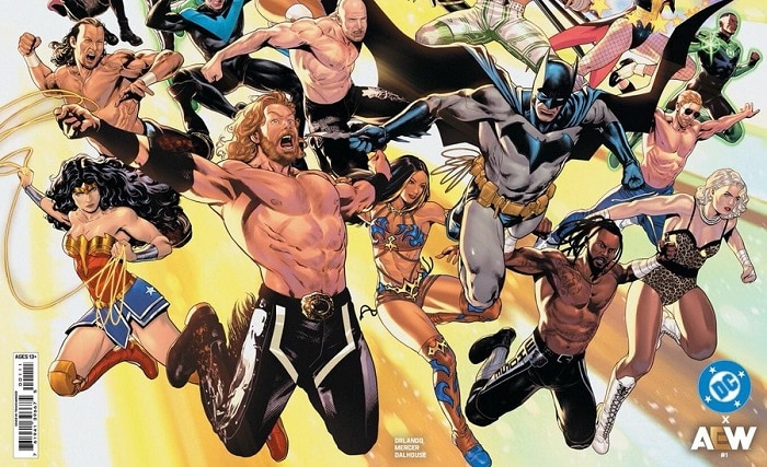 DC Comics, AEW Announce Groundbreaking Comic Book Crossover | PWMania ...