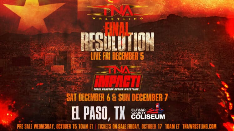 Updated Lineup For TNA Final Resolution 2025 | PWMania - Wrestling News