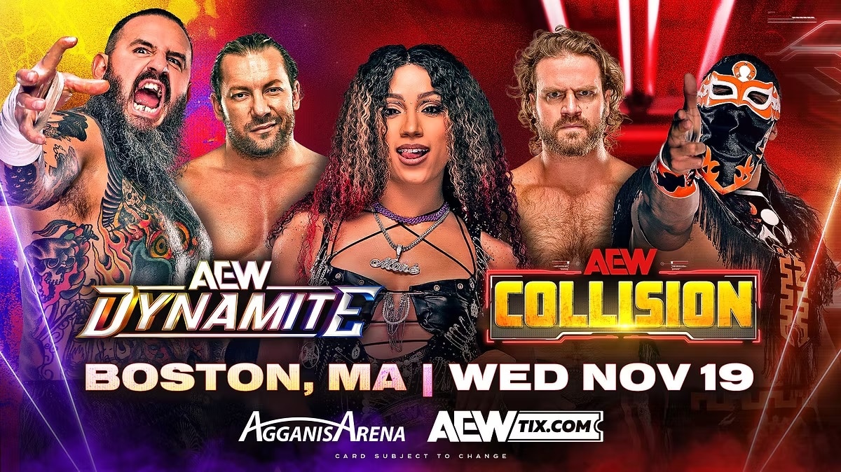 AEW Dynamite & Collision Results - November 19, 2025 | PWMania ...