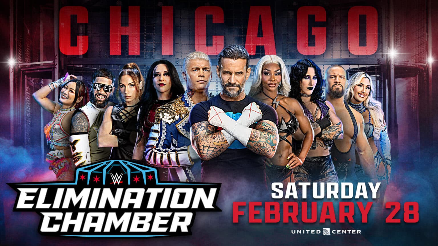 Updated Lineup For WWE Elimination Chamber 2026 | PWMania - Wrestling News