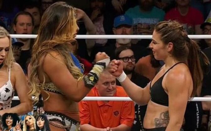 Marina Shafir And Megan Bayne Officially Get Their AEW Tag Team Name ...