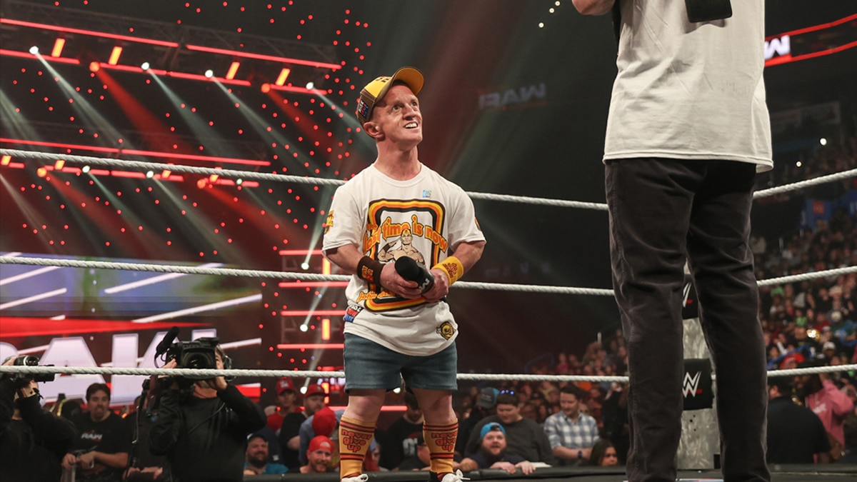 Backstage News On Who Portrayed “Mini John Cena” On Monday's WWE RAW ...