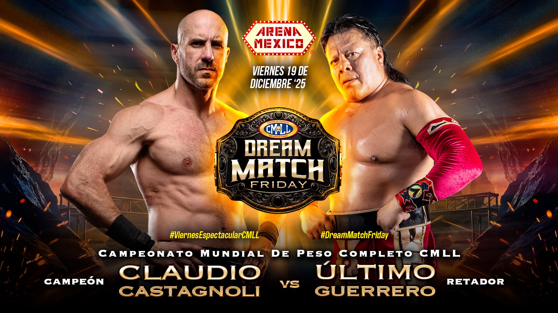CMLL Dream Match Friday Results - December 19, 2025 | PWMania ...