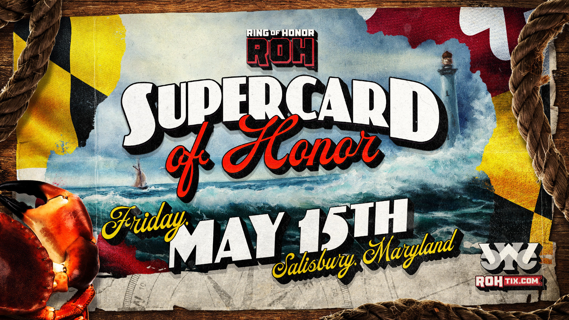 Date And Location Announced For ROH Supercard Of Honor 2026 | PWMania ...