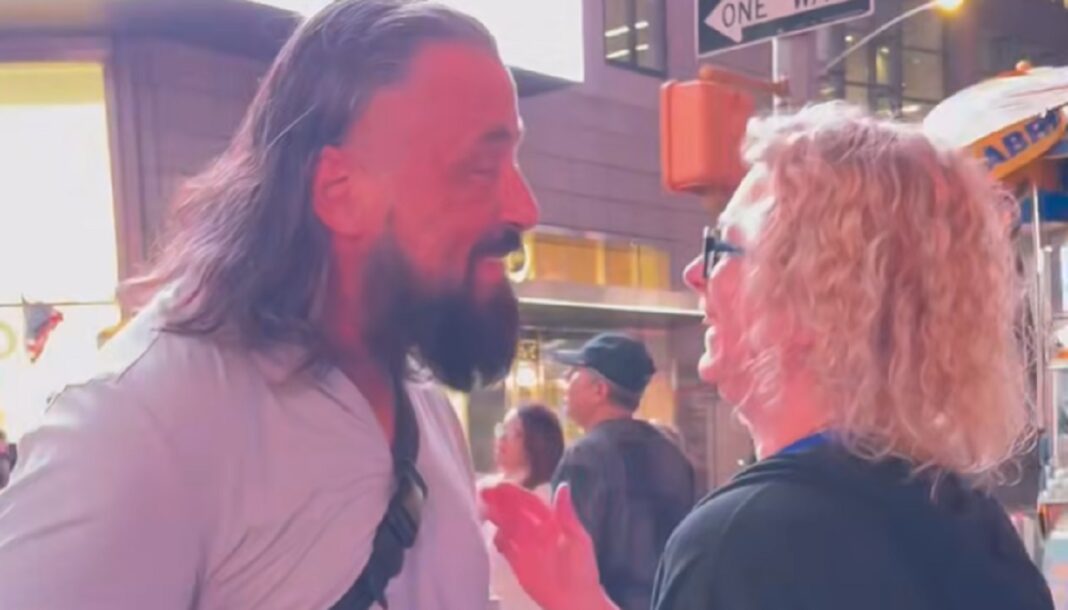 Steve Corino Surprises Longtime Partner With Wedding In Times Square ...