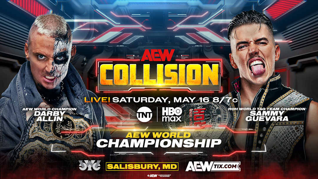 AEW Collision Preview For Tonight (5/16/2026): Salisbury, MD. | PWMania ...